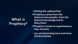 What is prophecy | PPTX