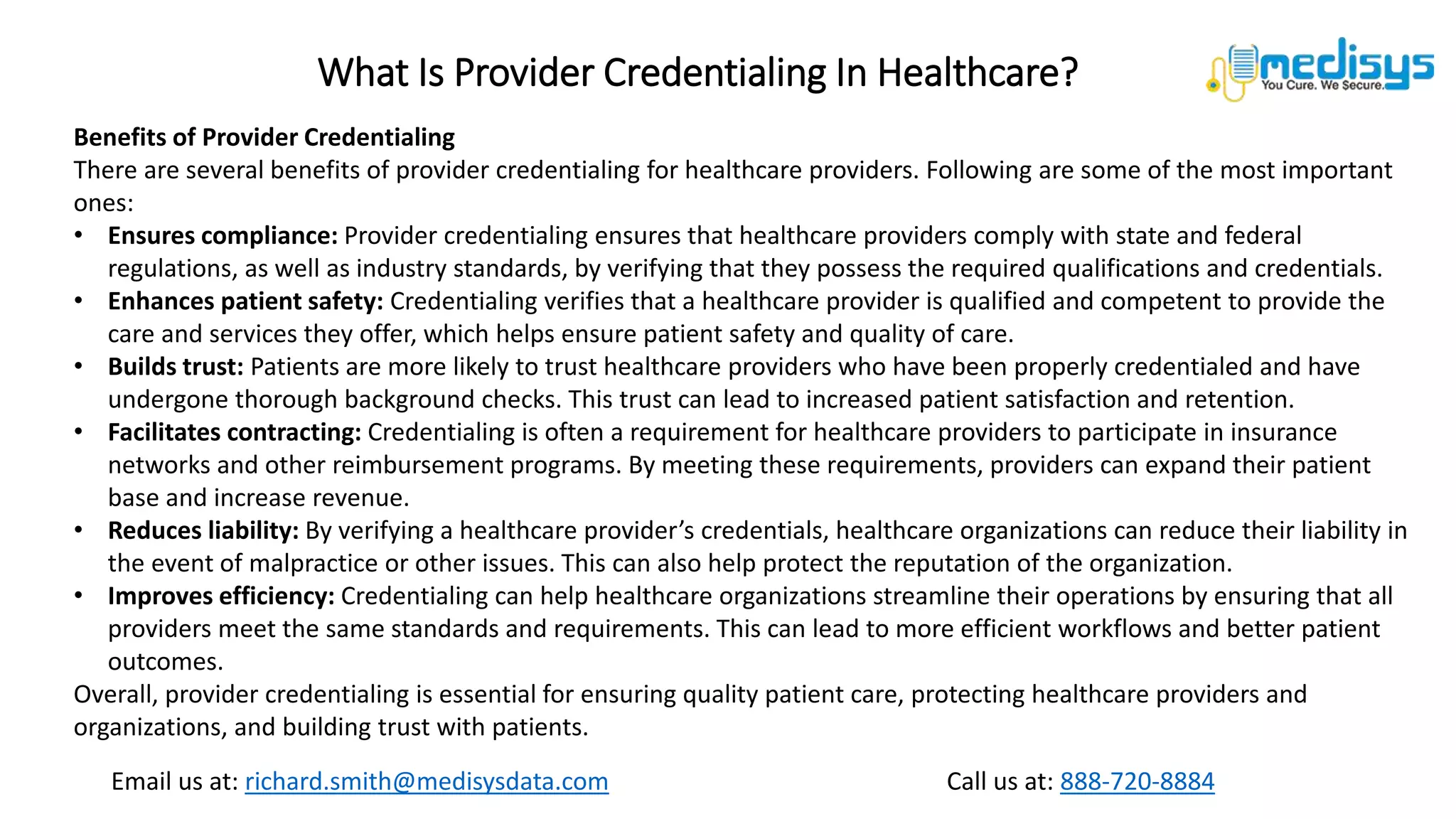 What Is Provider Credentialing In Healthcare.pptx