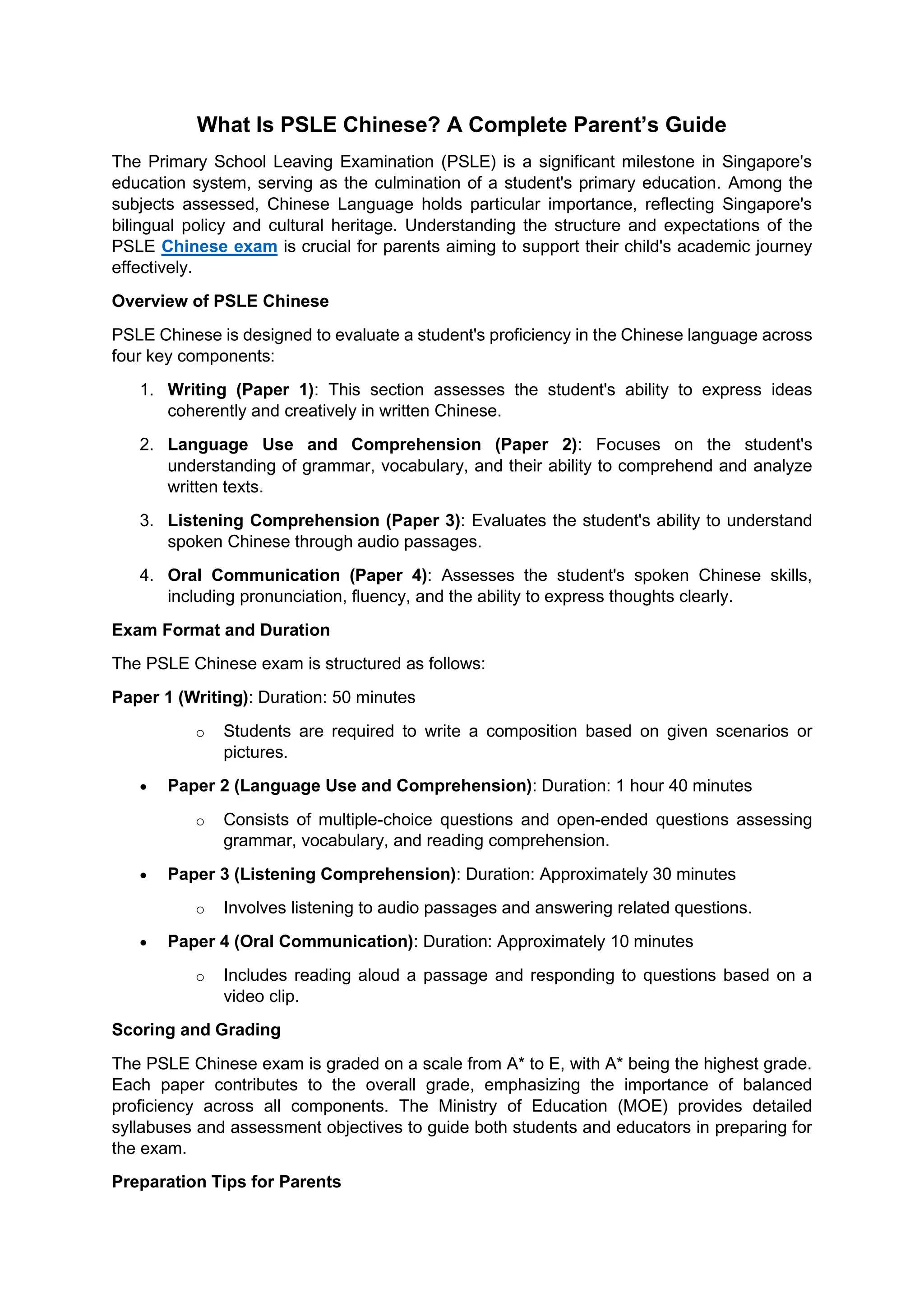 What Is PSLE Chinese A Complete Parents Guide.pdf