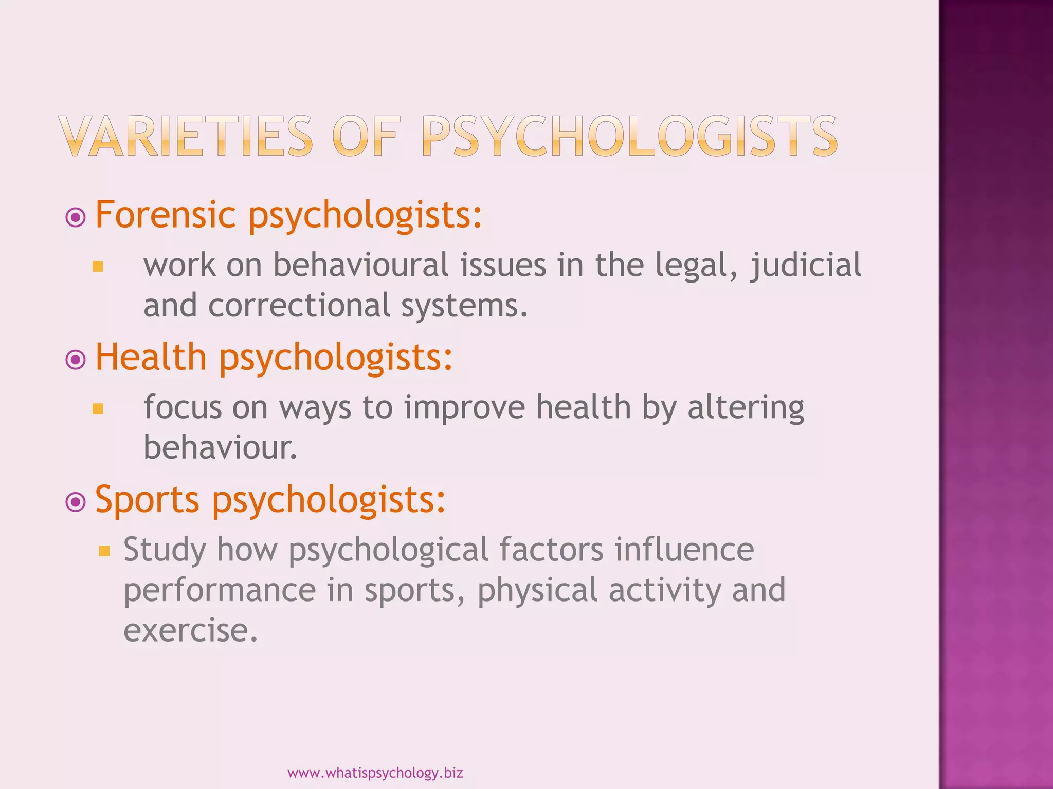 Psych 101 - Introduction to Psychology - Lecture 1 | PPTX