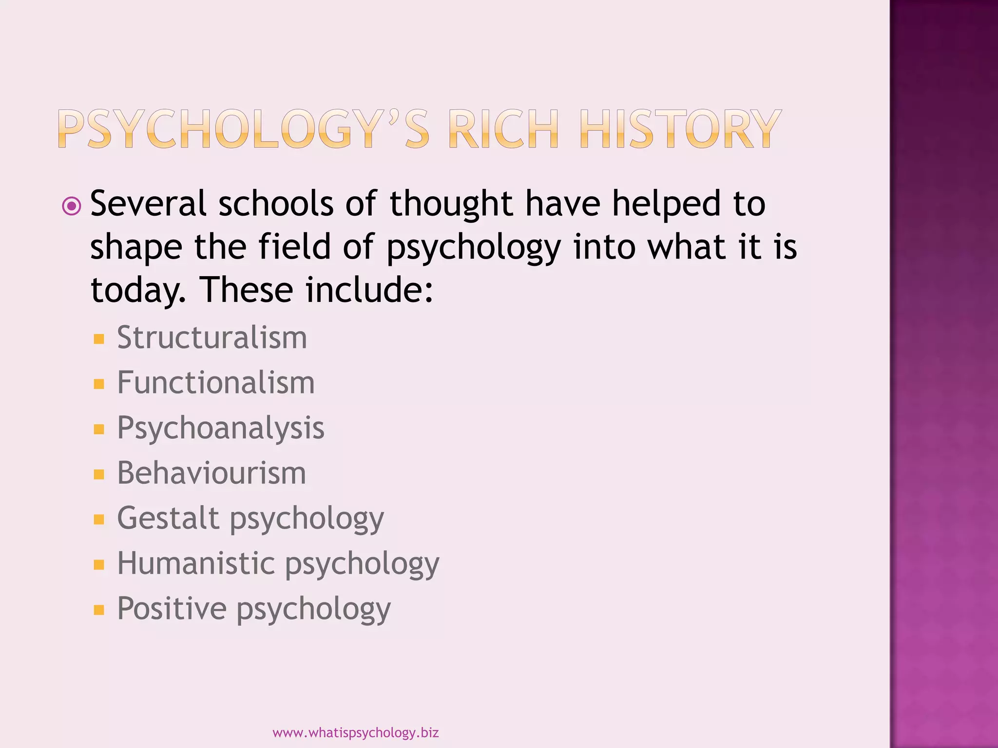 Psych 101 - Introduction to Psychology - Lecture 1 | PPTX