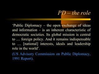 WHAT IS PUBLIC DIPLOMACY? | PPT