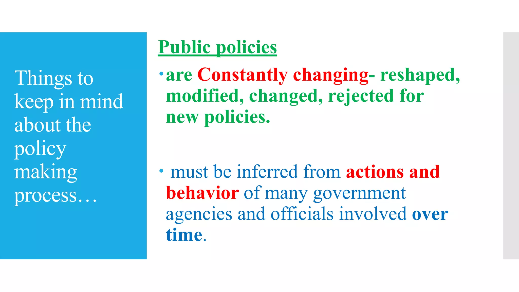 What is public policy | PPTX