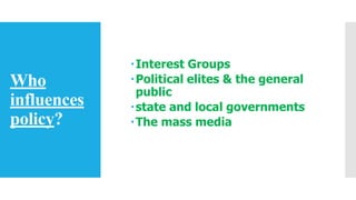 What is public policy | PPTX