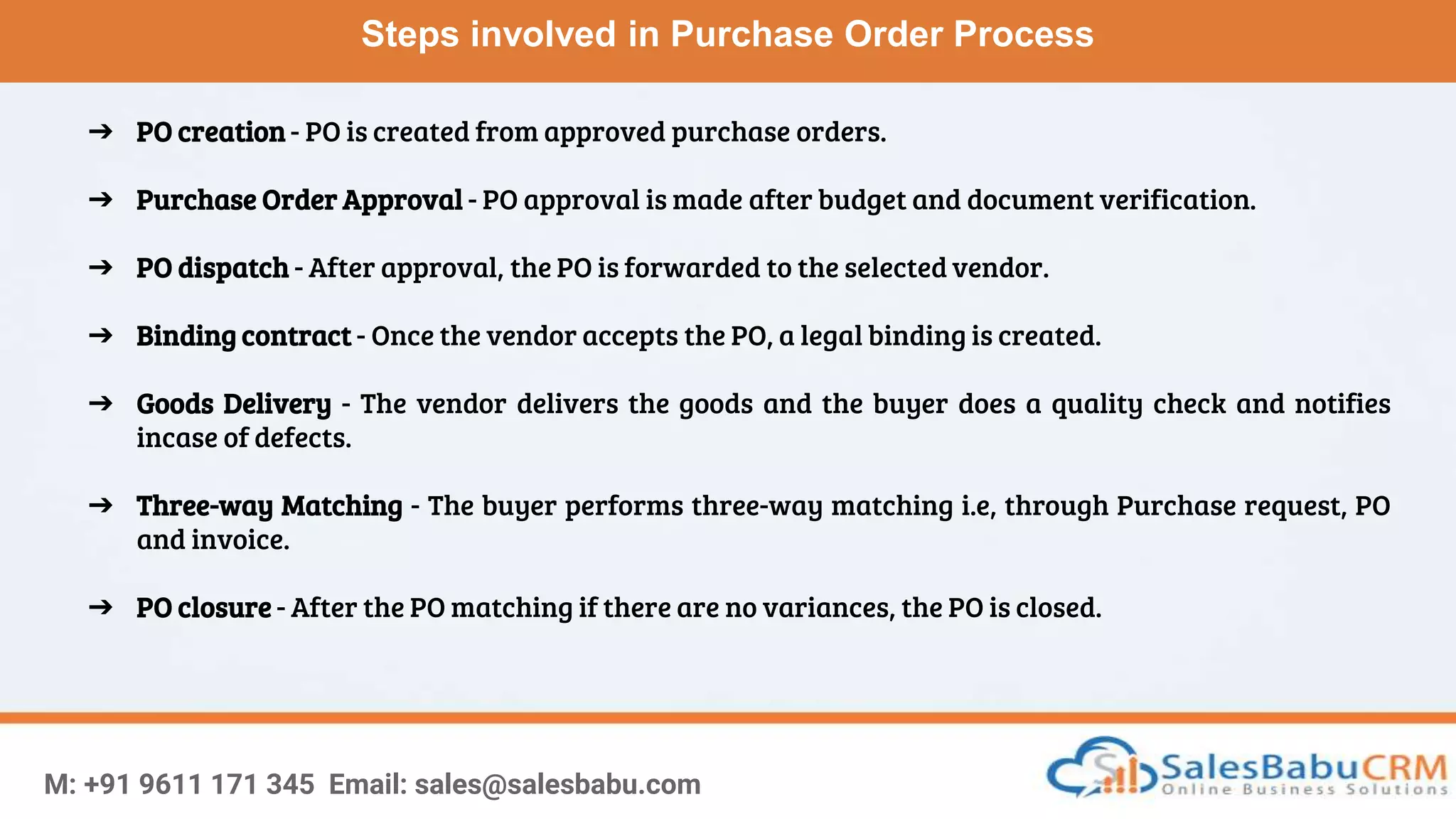 What is Purchase Order? Definition, Meaning, Creation and Presentation ...