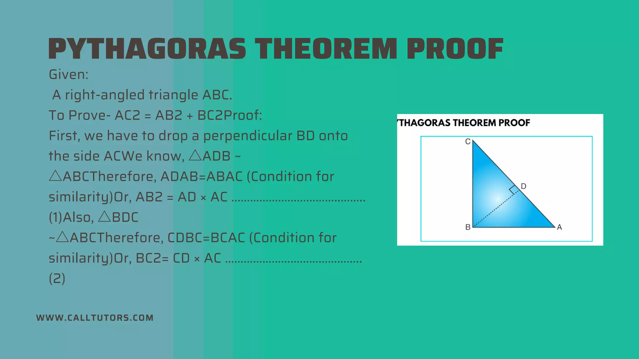 What is pythagoras theorem a brief knowledge about pythagoras theorem | PDF