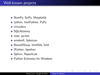 What is Python? | PDF | Programming Languages | Computing