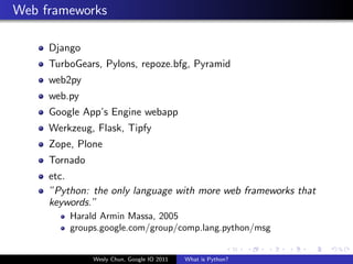 What is Python? | PDF | Programming Languages | Computing