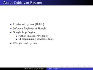 What is Python? | PDF | Programming Languages | Computing
