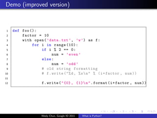 What is Python? | PPT