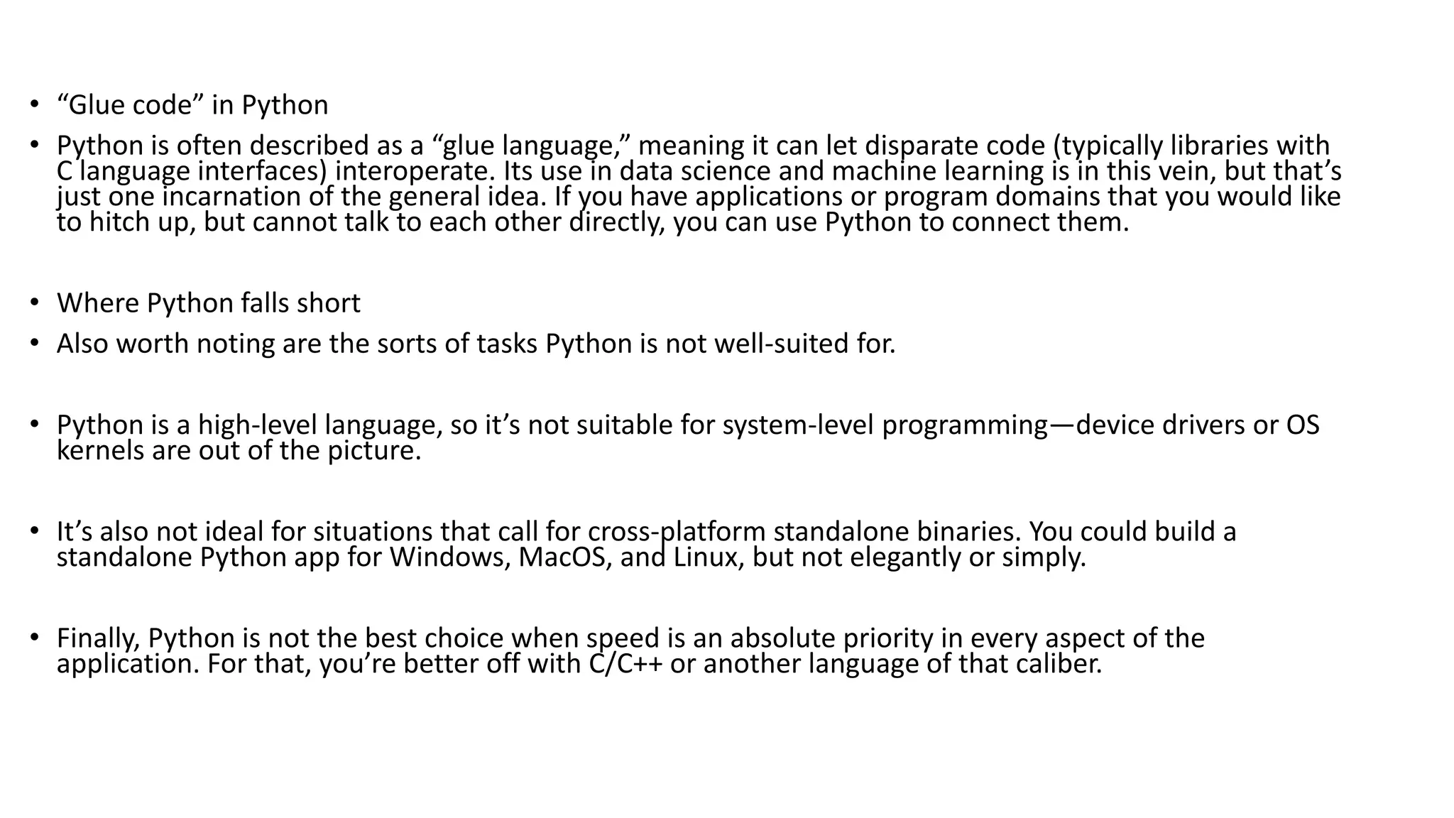What Is Python Ppt