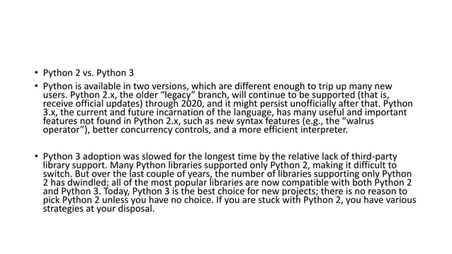 What is python | PPT