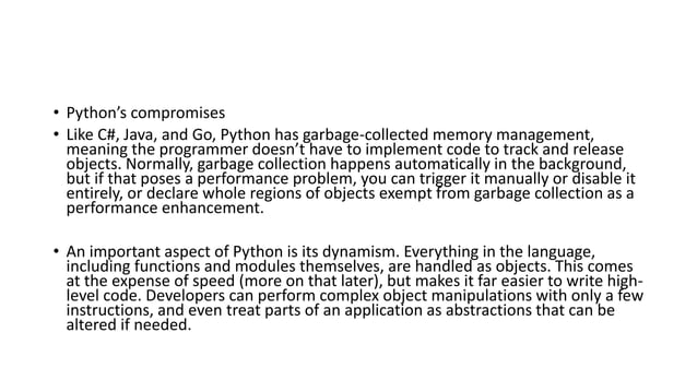 What is python | PPT
