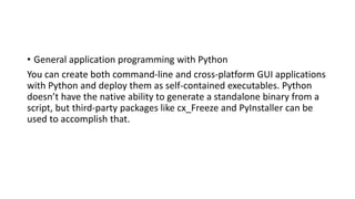 What is python | PPT