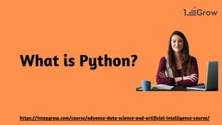 what is python.pdf