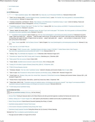 What is quantitative easing | PDF | Interest Rates | Economy