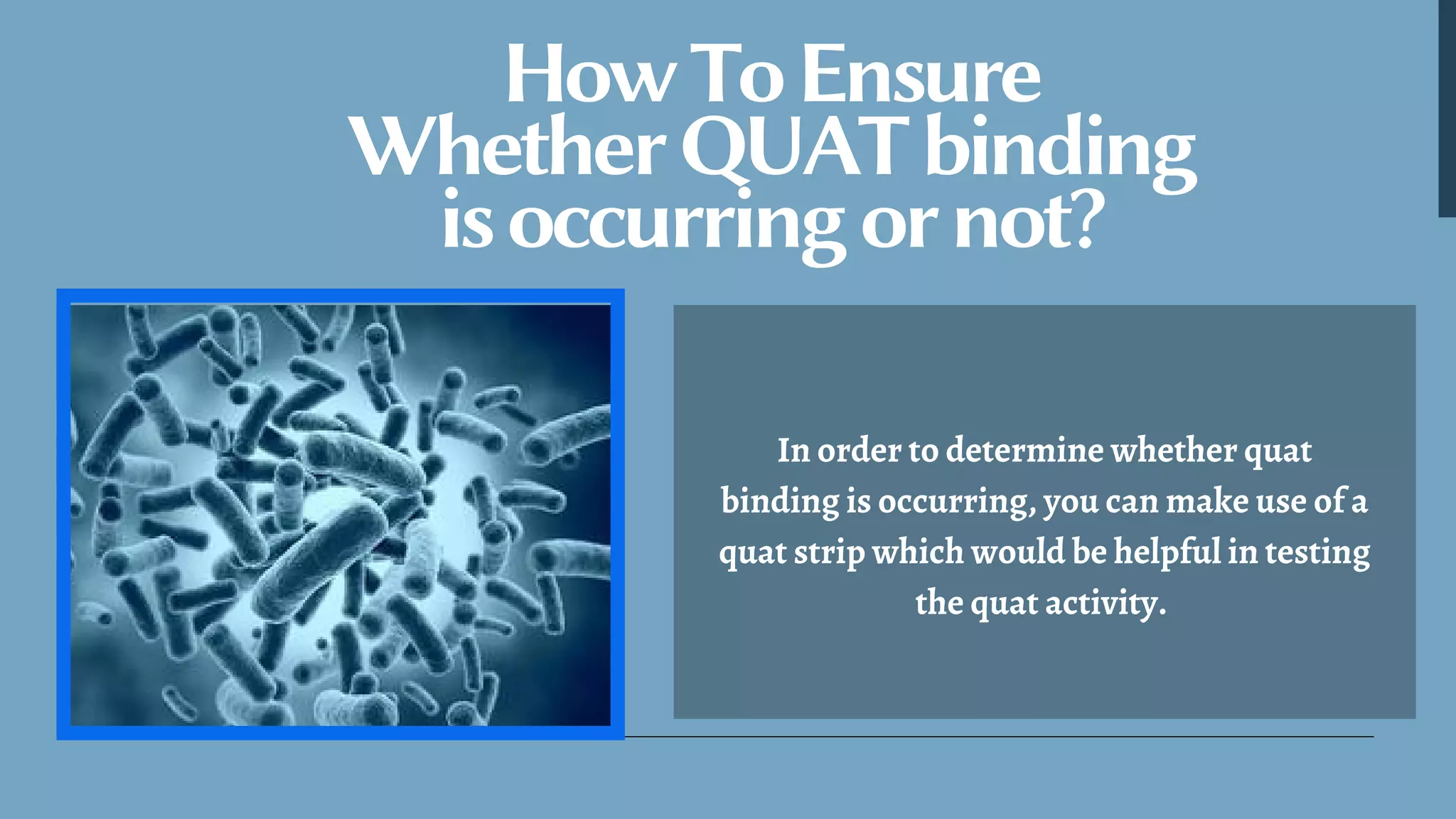 What Is QUATS Binding? | PDF