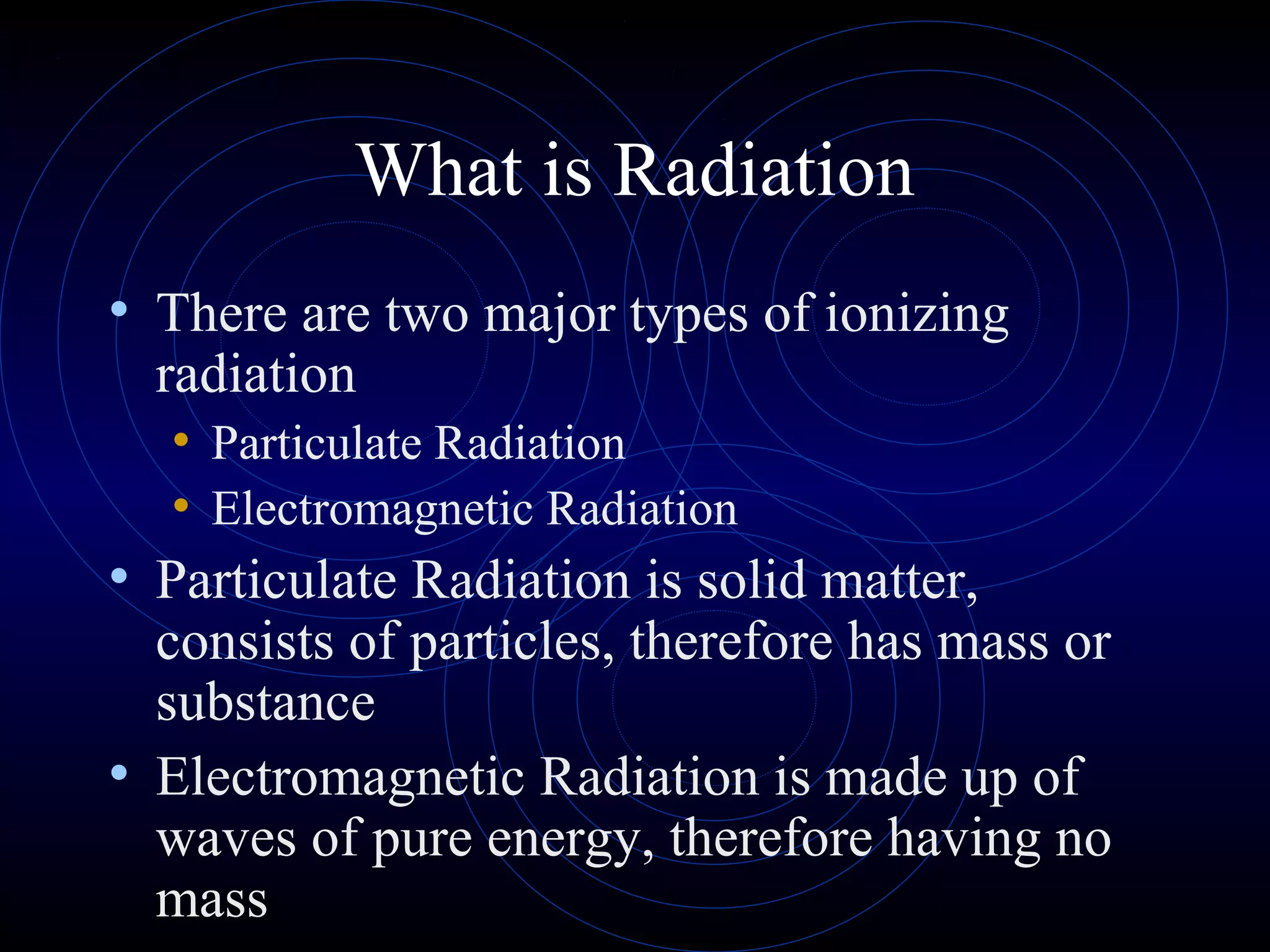 What is radiation | PPT