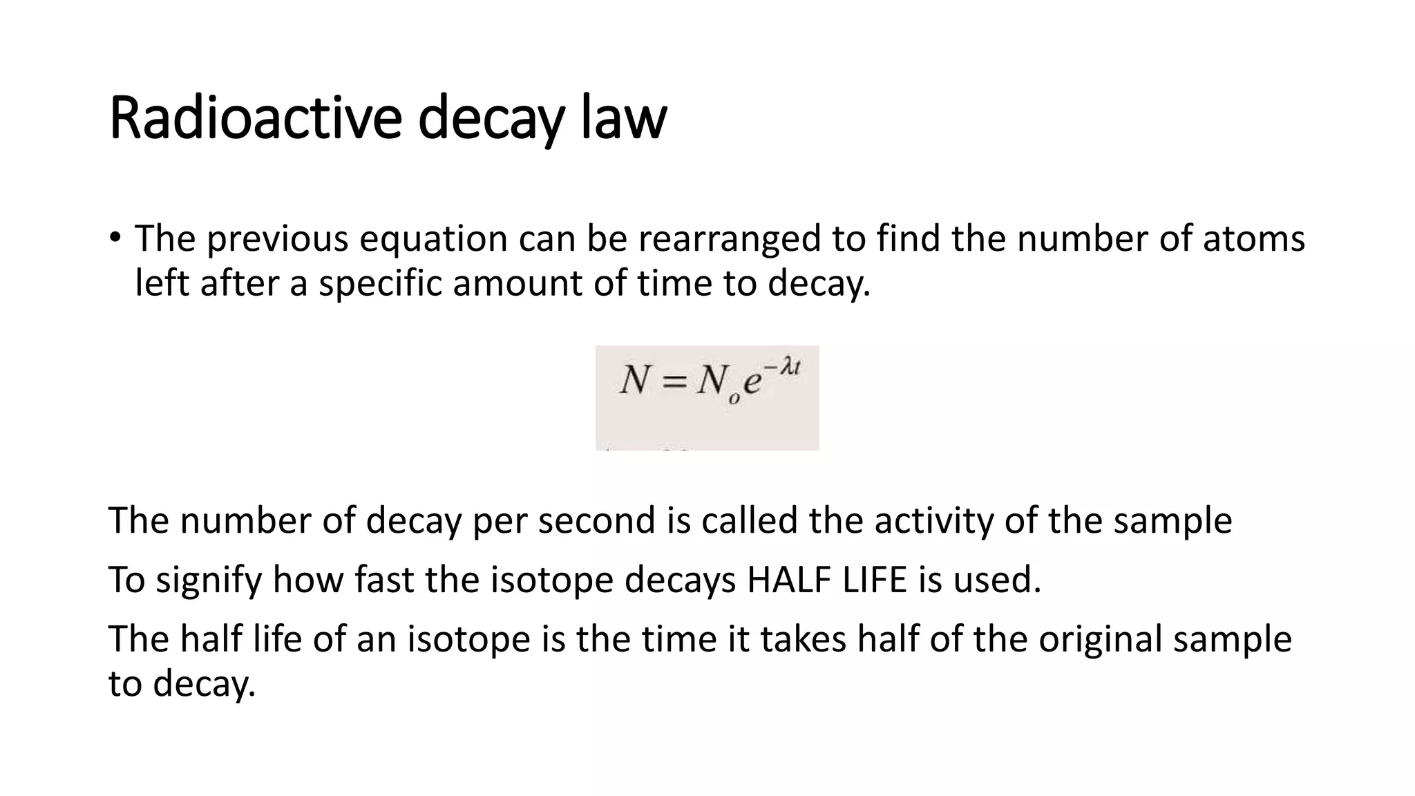 What is radioactive_decay | PPT