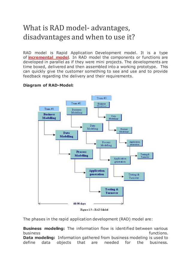 What is rad model | PDF
