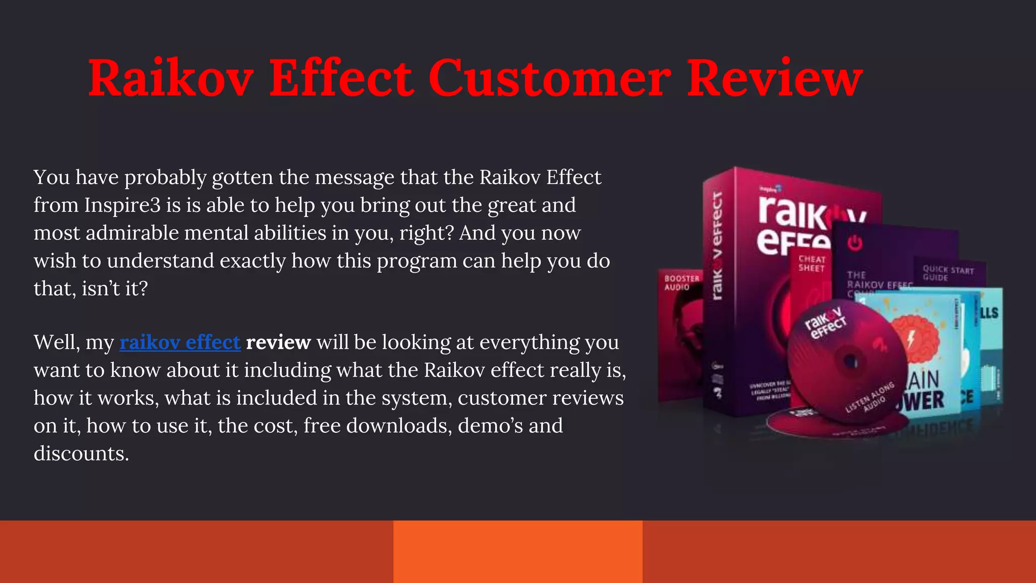 What is raikov Effect? | PPT