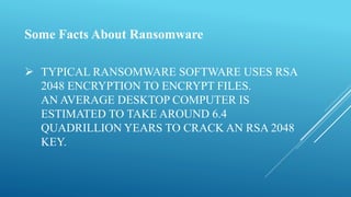 What is ransomware | PPT