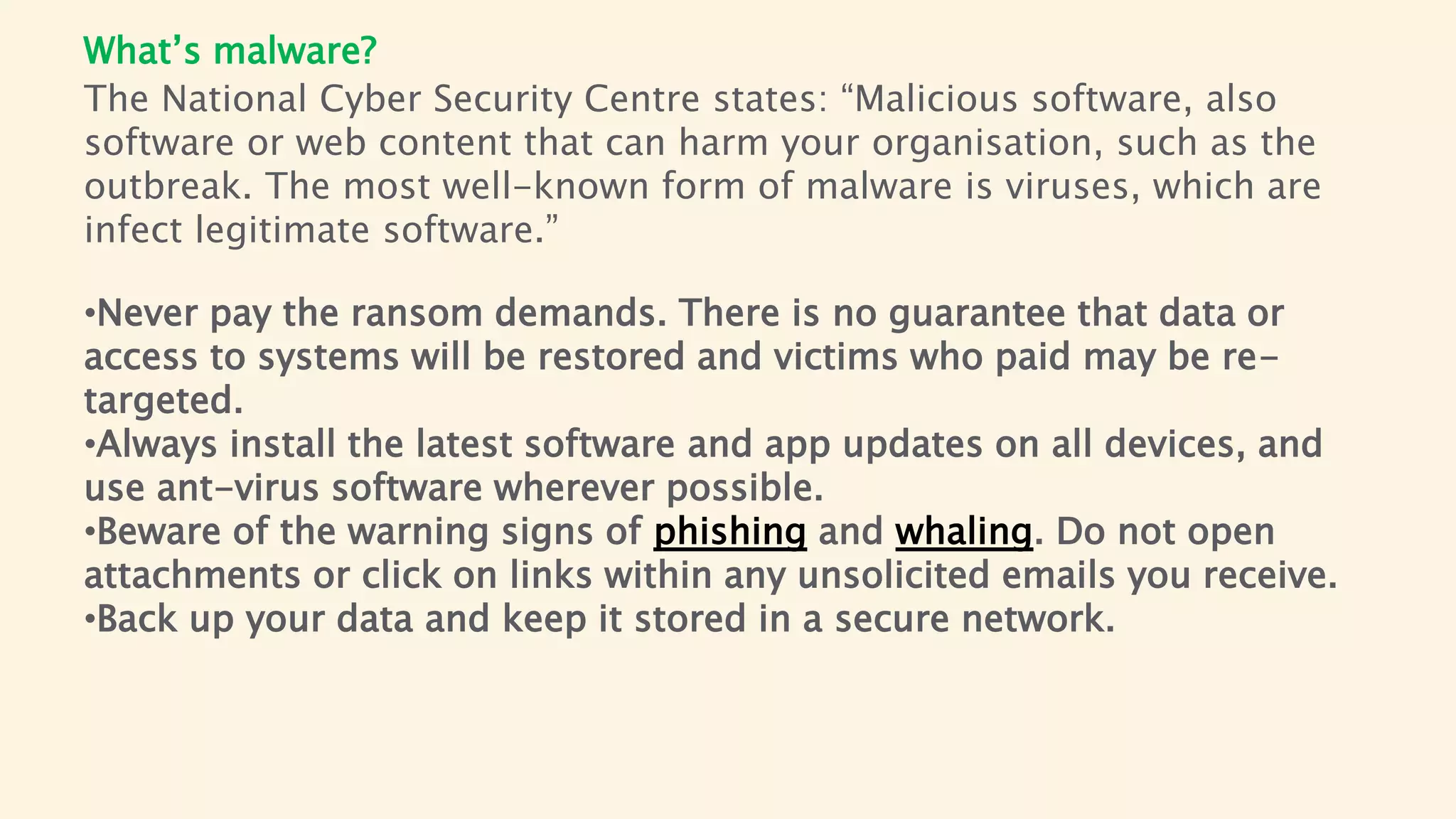 What is Ransomware | PPTX