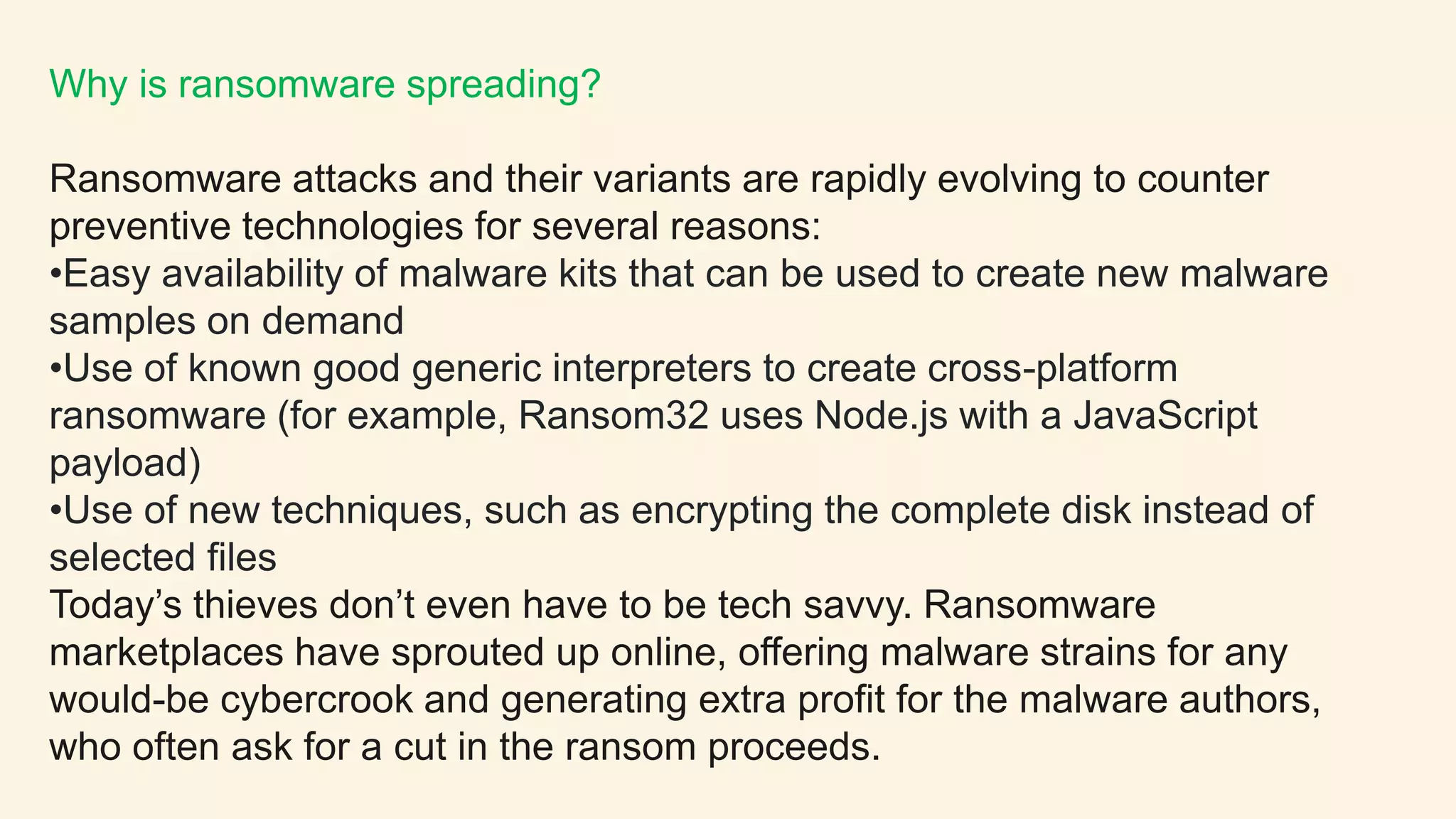 What is Ransomware | PPTX