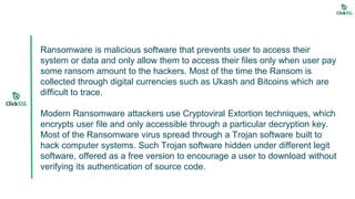 What is Ransomware? How You Can Protect Your System | PPT