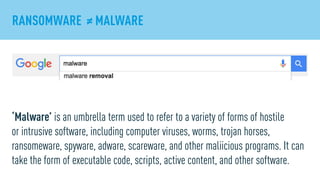 What is Ransomware? A Quick Guide | PDF