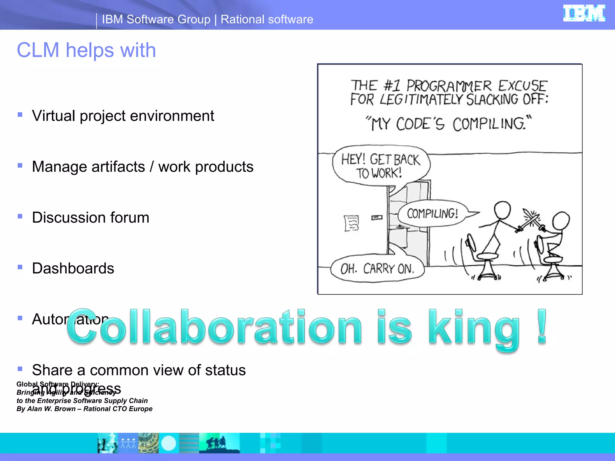 What is Rational CLM? | PPT | Computer Software and Applications ...
