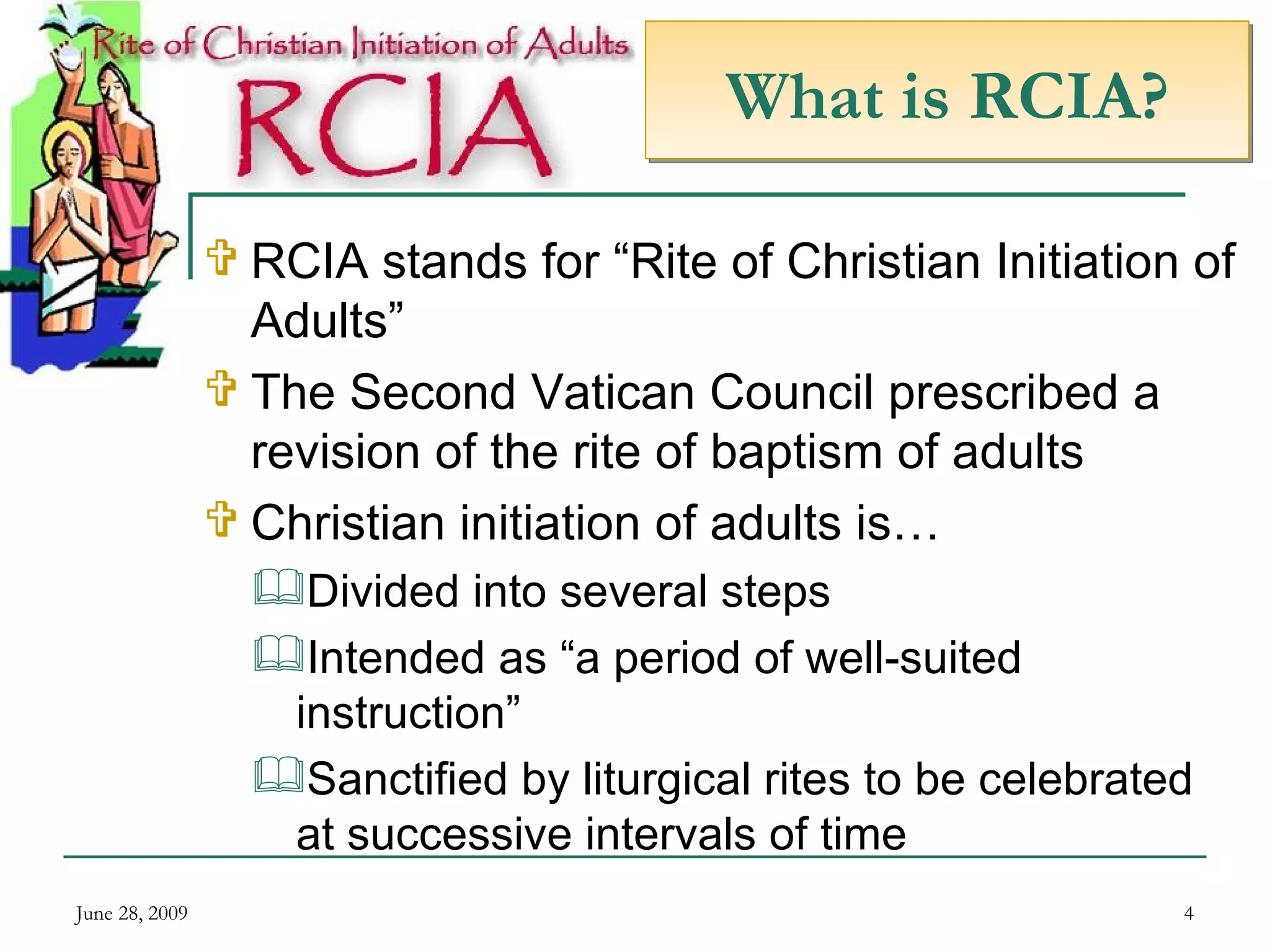 What Is RCIA | PPS