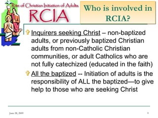 What Is RCIA | PPS