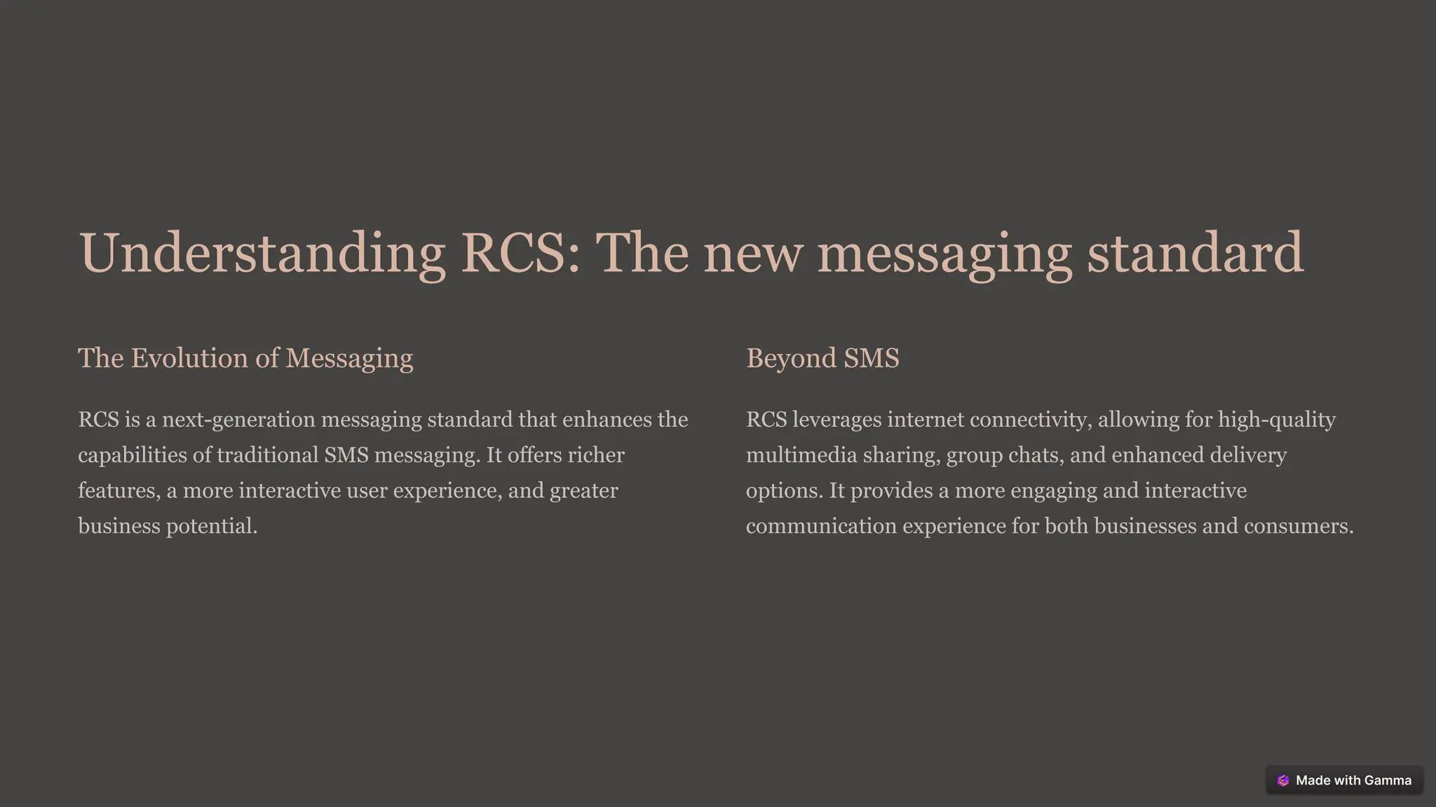 What is RCS Messaging? A Guide for KSA Businesses | PPTX