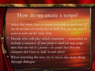 What Is Readers Theatre | PPT