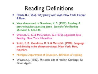 What is reading? | PPT