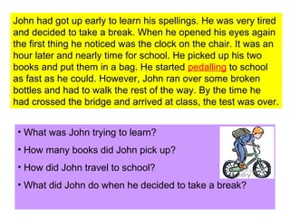 What is reading_comprehension | PPT