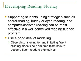 What is reading fluency | PPT | Education