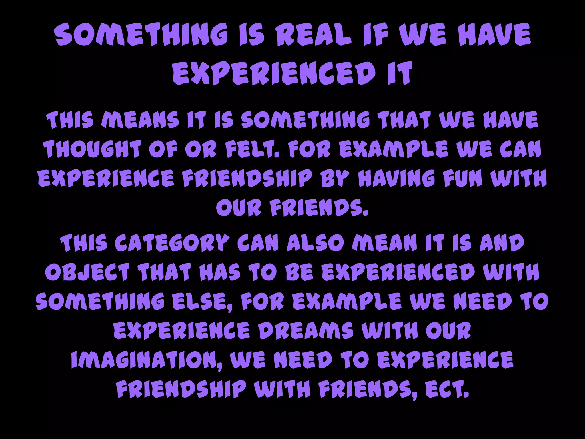 What is Real | PPTX