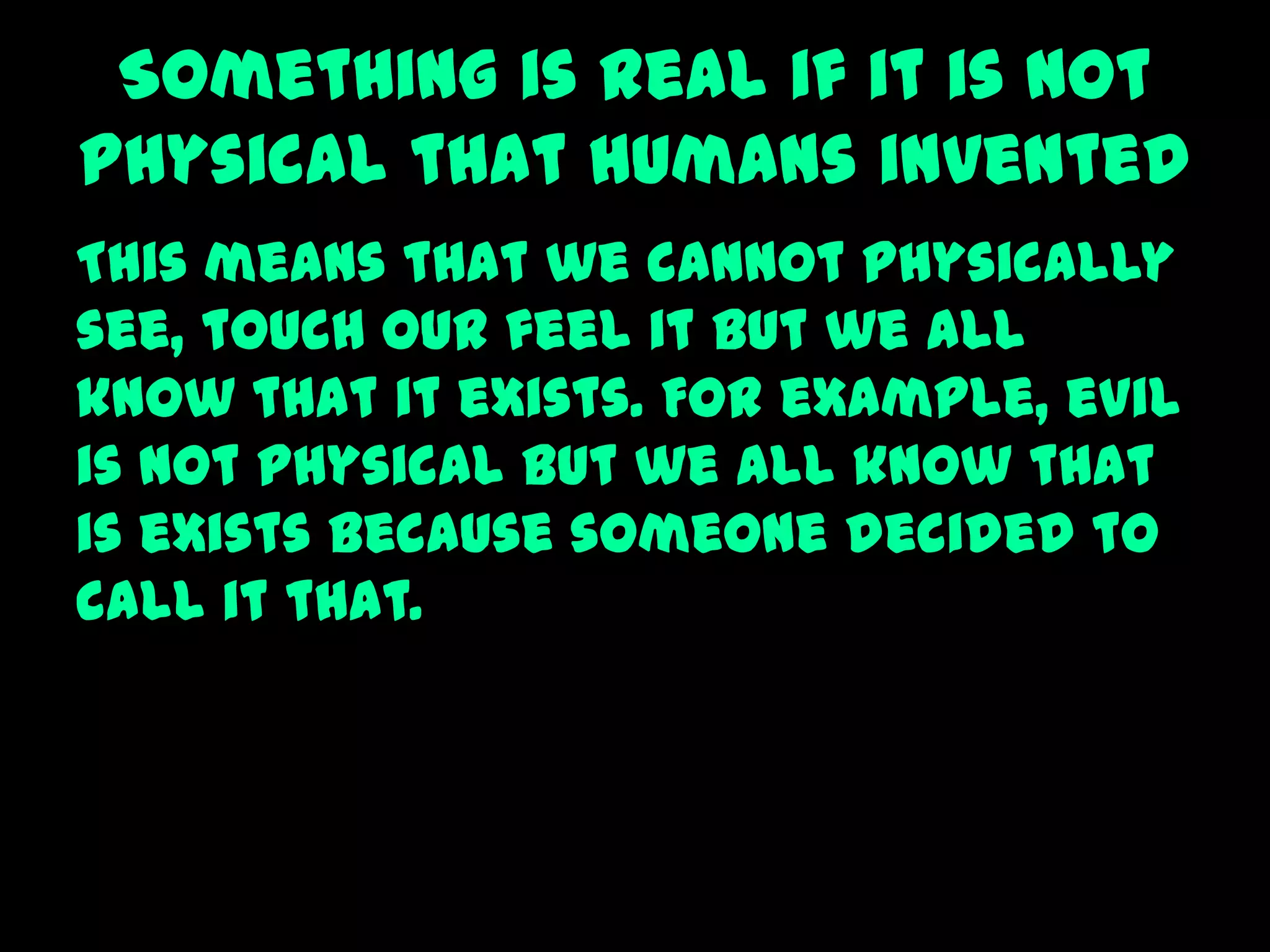 What is Real | PPTX