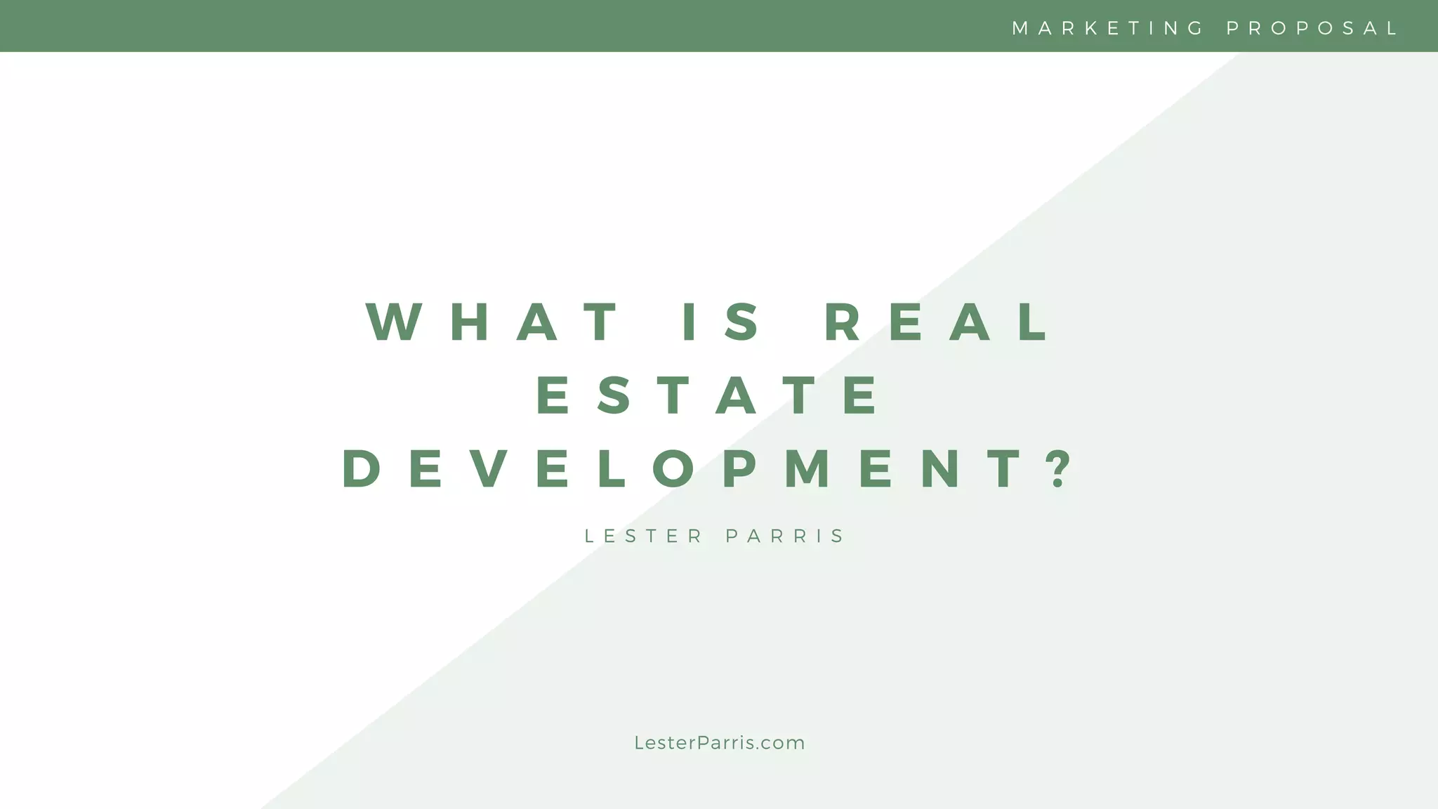 Real Estate Development Lifecycle Explained | PPT