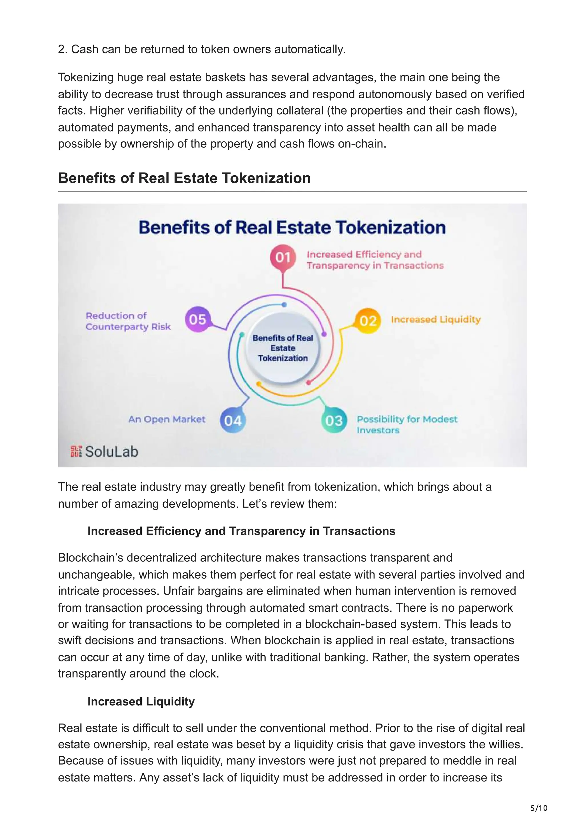 What is Real Estate Tokenization - SoluLab | PDF