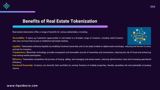 WHAT IS REAL ESTATE TOKENIZATION AND HOW DOES IT WORK | PPTX