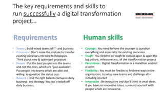 What is really important for digital projects | PPT