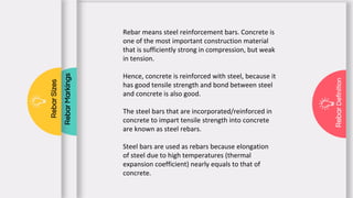 What is rebar | PPTX