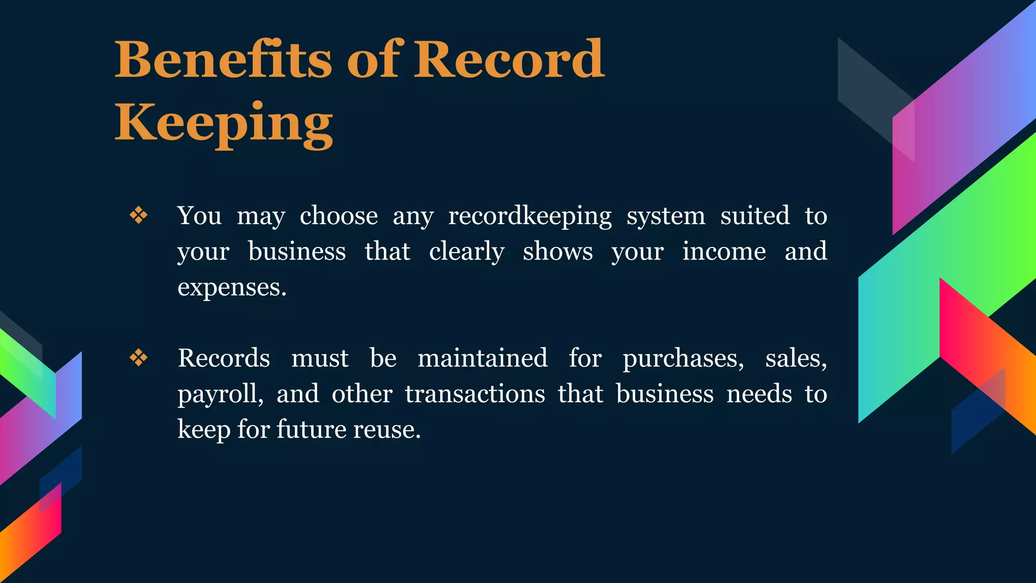 What is record keeping? | PDF