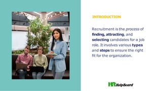 What is Recruitment in Human Resource Management | PPT