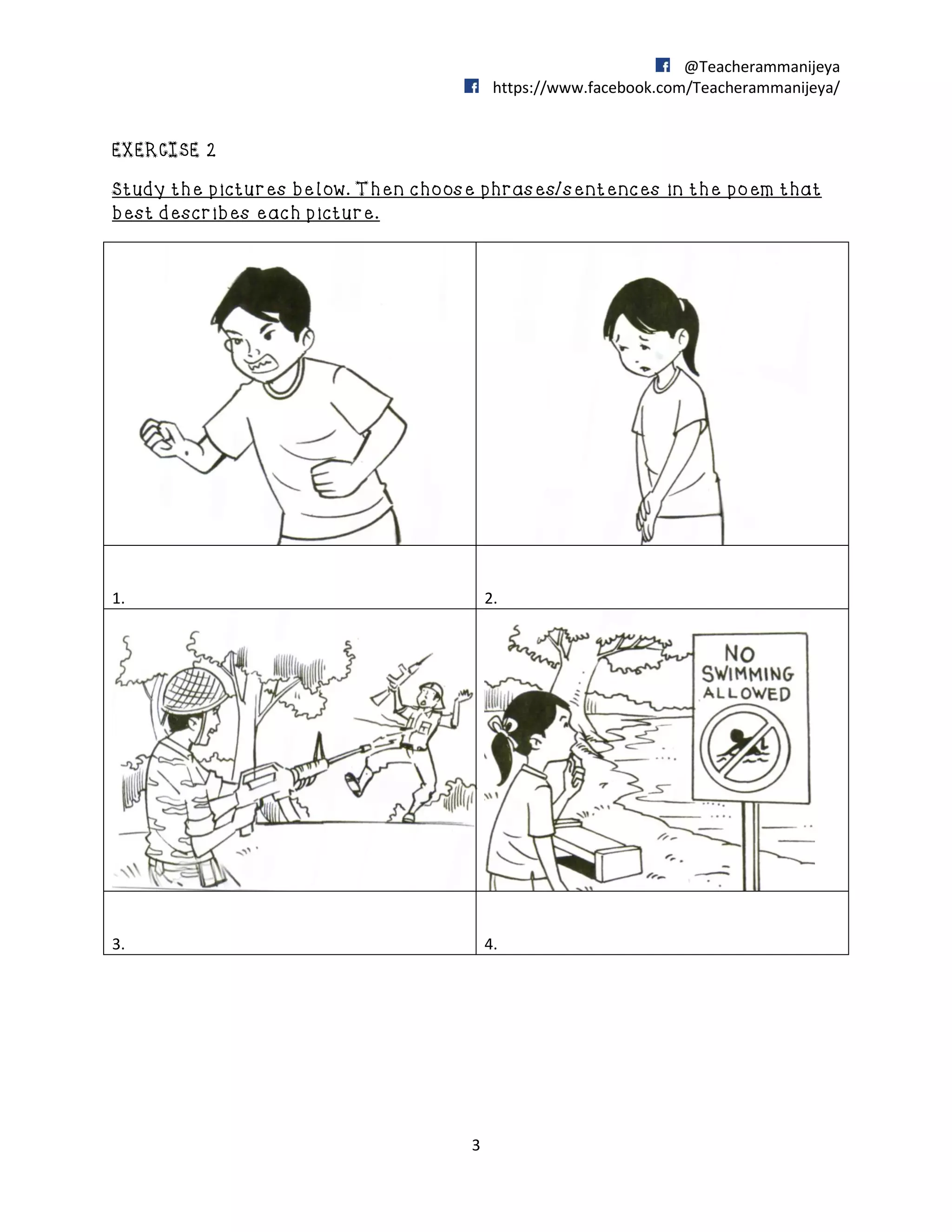 FORM 2 Literature/ POEM : What is Red? | PDF