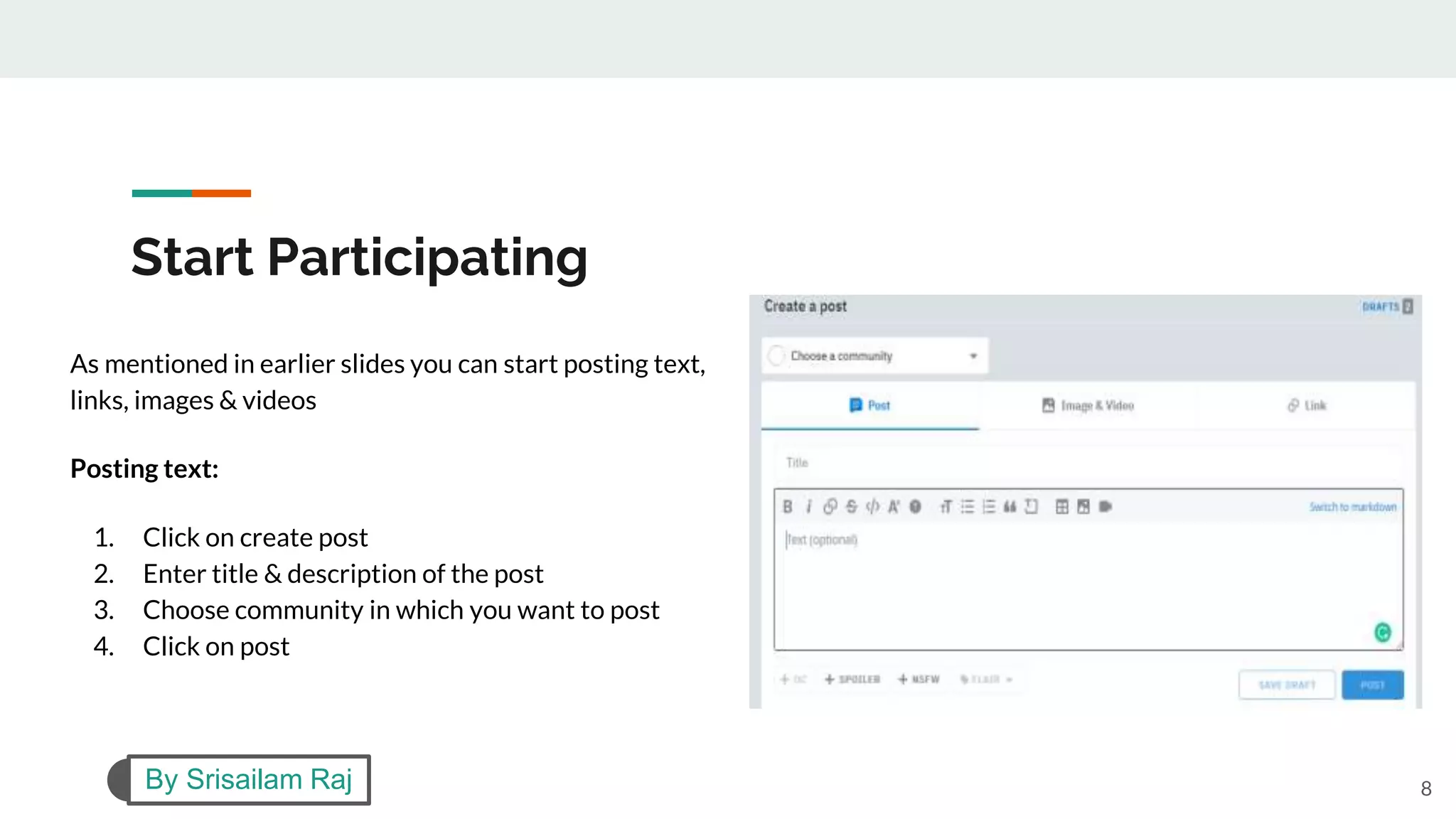 What is reddit beginners guide | PPT