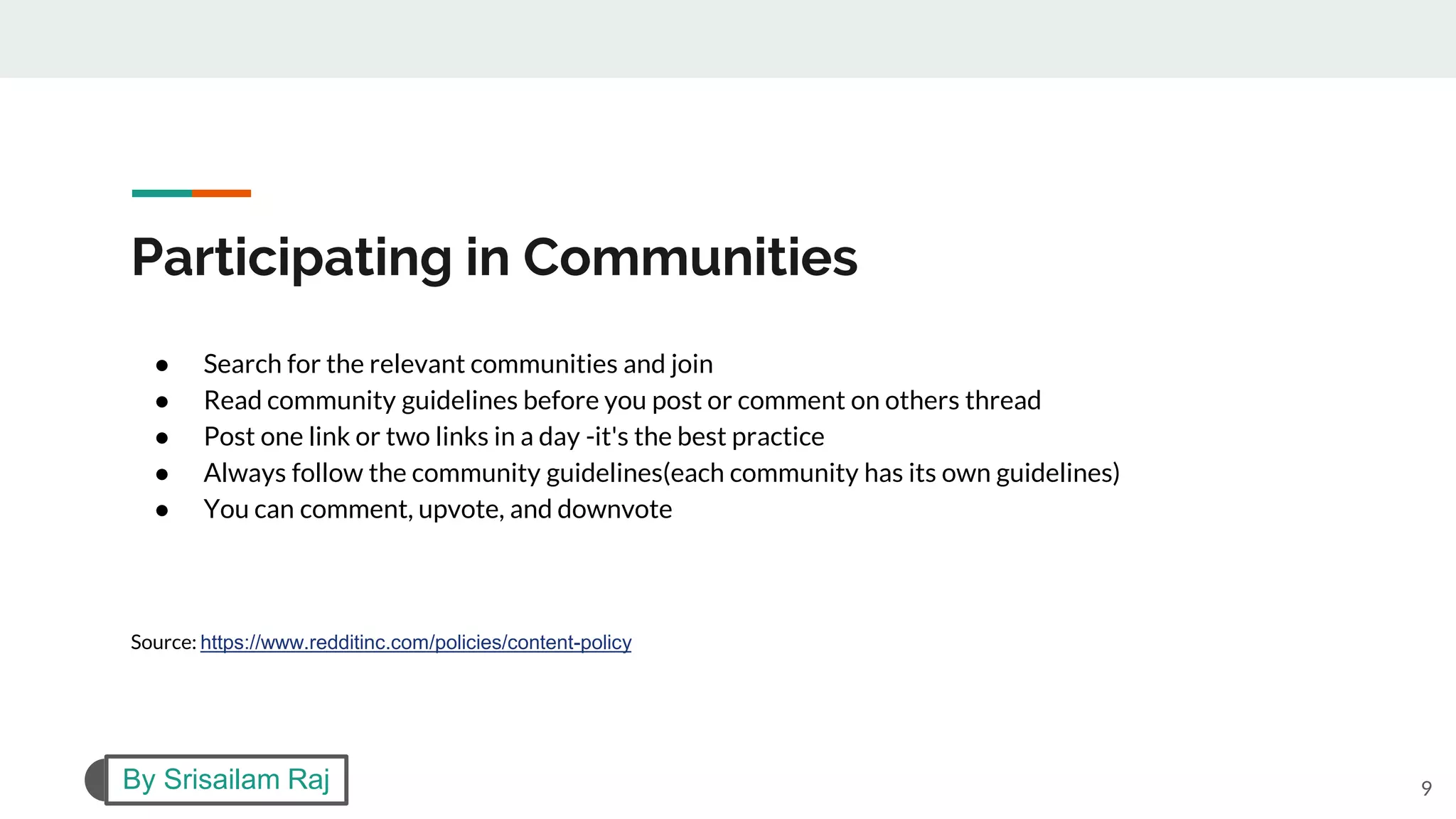 What is reddit beginners guide | PPT